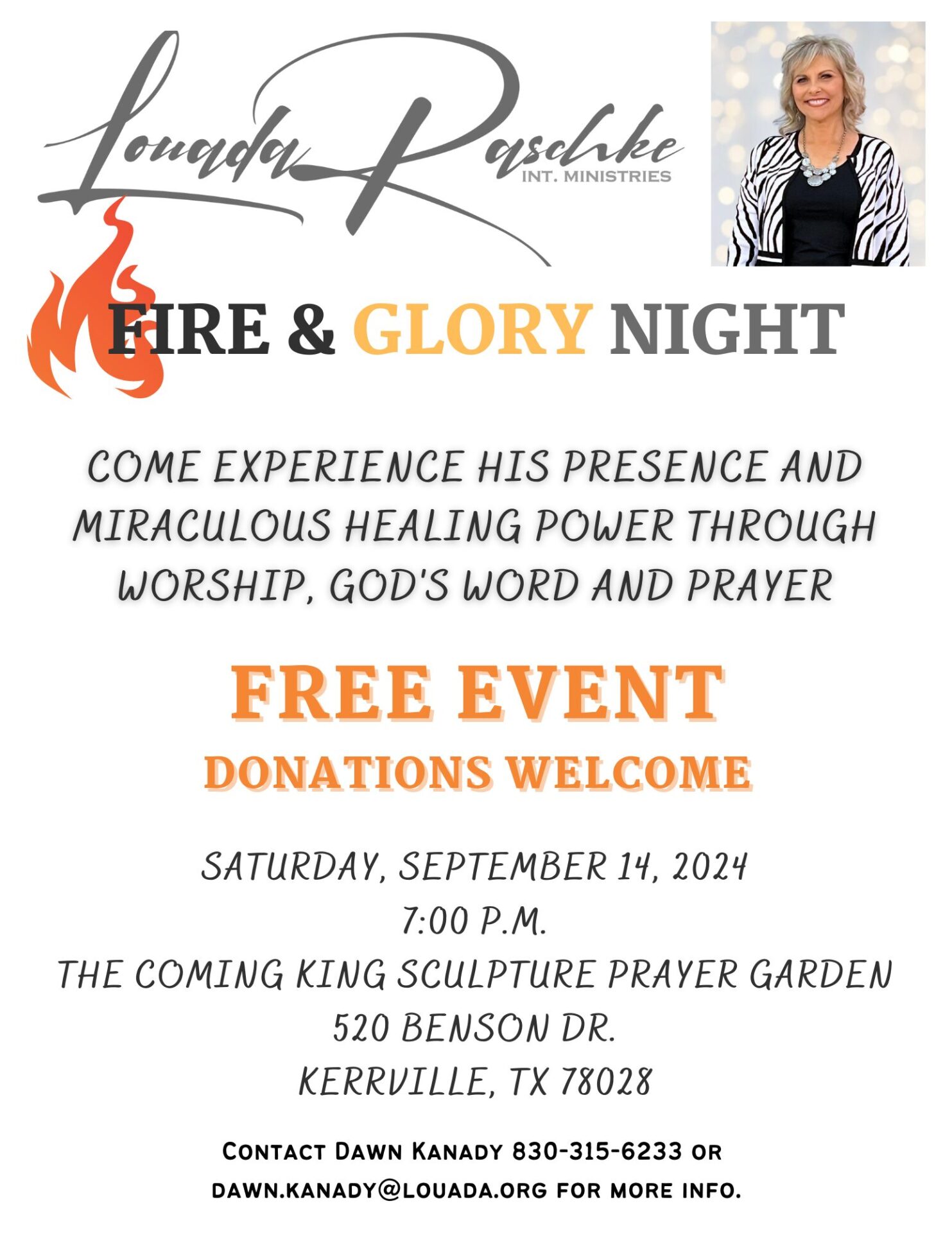 Fire & Glory 20240914 - The Coming King Foundation